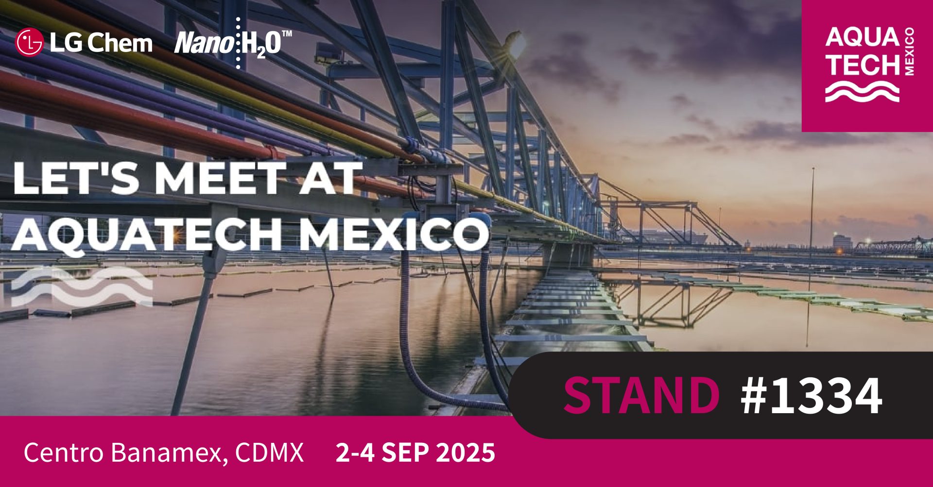 Aquatech Mexico 2025 – LG Water Solutions